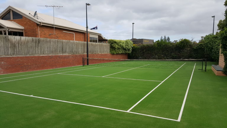 Synthetic Grass Tennis Courts Geelong - Grass Roots Synthetic Lawns