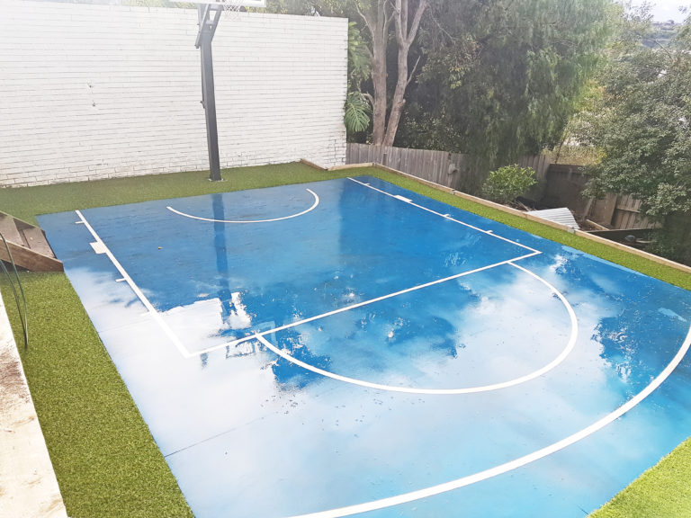 Synthetic grass basketball courts Geelong - Grass Roots Synthetic Lawn